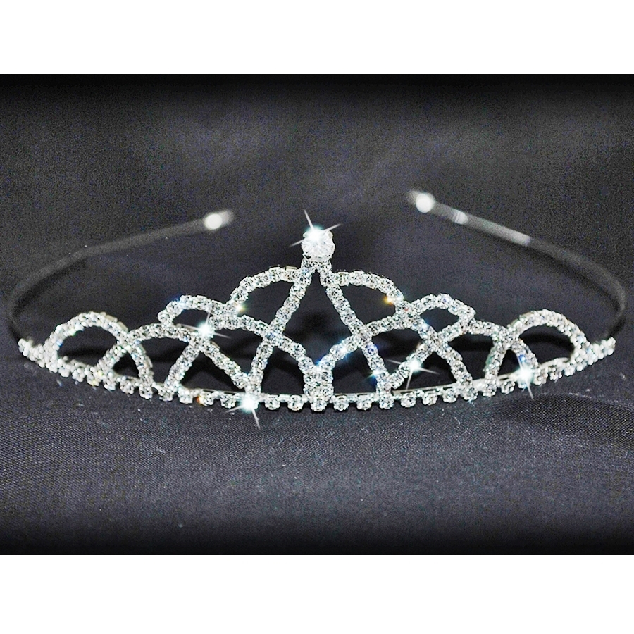 Korunka 24 - čiré štrasové kamínky - Studio Květuše