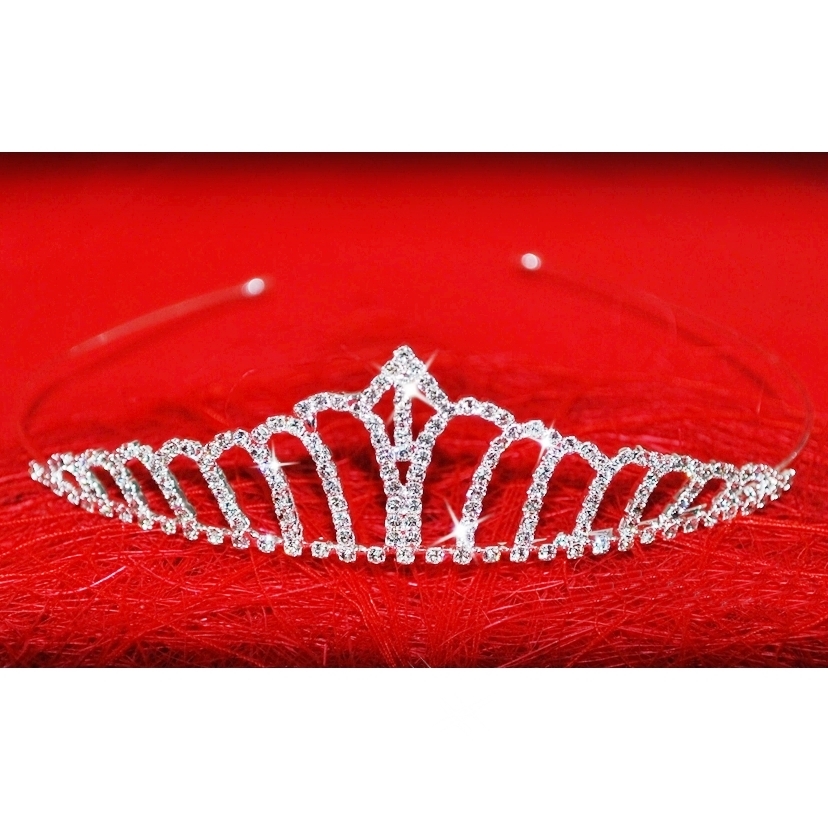 Korunka 12 - čiré štrasové kamínky - Studio Květuše